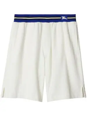 Burberry Terry-cloth Shorts - White