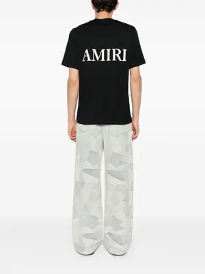 Amiri Ma Core Cotton T-shirt - Black