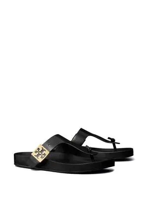 Tory Burch Mellow Thong Sandals - Black