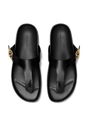 Tory Burch Mellow Thong Sandals - Black