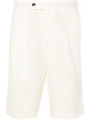 PT TORINO Pleated-design Shorts