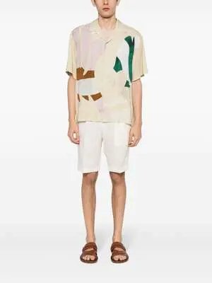 PT TORINO Pleated-design Shorts