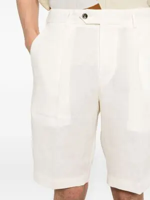 PT TORINO Pleated-design Shorts