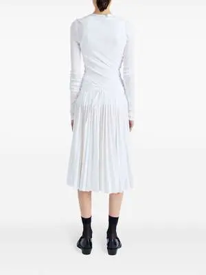 Proenza Schouler Margo Pleated Skirt - White