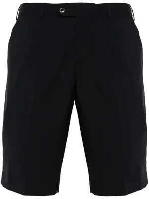 PT TORINO Virgin Wool Bermuda Shorts - Blue
