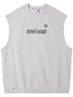 AAPE BY *A BATHING APE® Logo-embroidered Vest