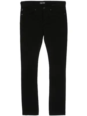 TOM FORD Mid-rise Slim-fit Jeans - Black
