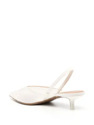 NEOUS 45mm Lace Slingback Pumps