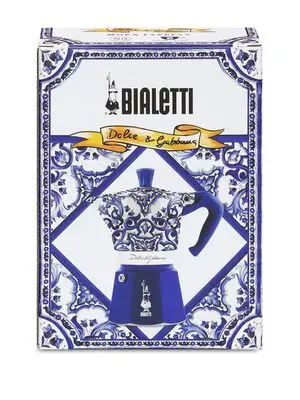 Dolce & Gabbana X Bialetti Large Moka Express Coffee Maker - Blue