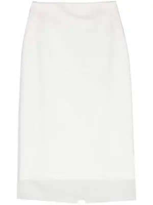 Sportmax Double-layer Pencil Skirt