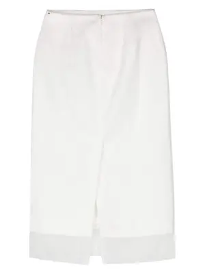 Sportmax Double-layer Pencil Skirt