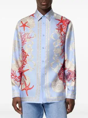 Versace Barocco Sea Silk Shirt