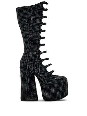 Marc Jacobs Kiki 160mm Rhinestone-embellished Boots
