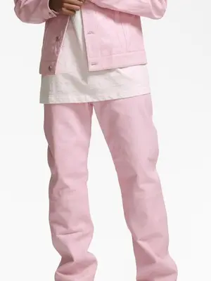 PURPLE BRAND Straight-leg Leather Trousers