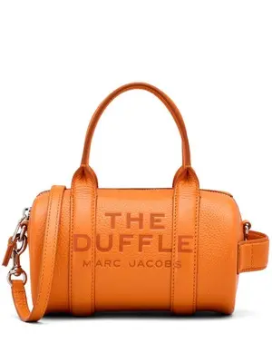 Marc Jacobs Leather Mini Duffle Bag In Orange - 50% Off | Editorialist