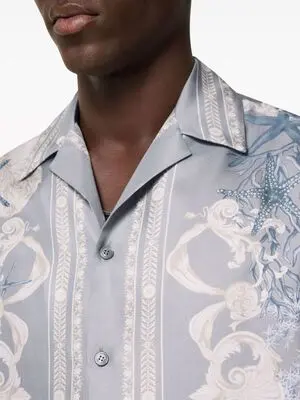 Versace Barocco Sea Silk Shirt