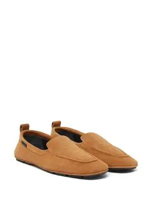 Versace Villa Suede Loafers
