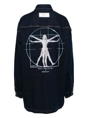 Stella McCartney X Sorayama Platinum Dream Denim Shirt
