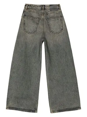Sportmax Angri Low-rise Wide-leg Trousers