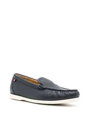 Bally Nadim Leather Loafers - Blue