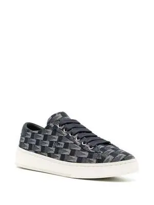 Bally Jacquard Lace-up Sneakers