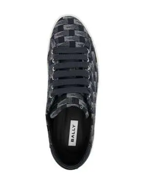 Bally Jacquard Lace-up Sneakers