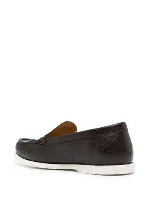 Bally Nadim Leather Loafers - Brown