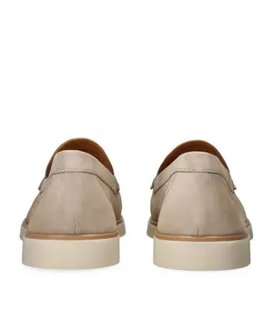 Magnanni Suede Altea Loafers - Beige