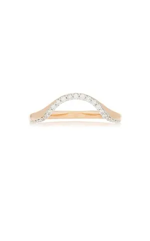 MARIE MAS 18k Rose Gold Diamond Ring