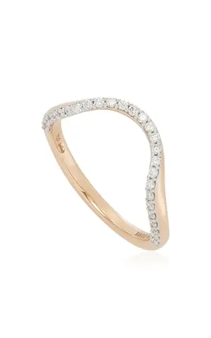 MARIE MAS 18k Rose Gold Diamond Ring