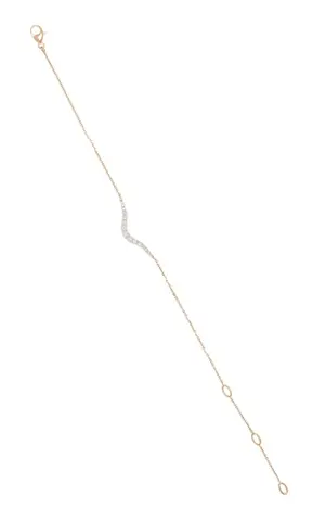 MARIE MAS Petit Radiant 18k Rose Gold Diamond Bracelet