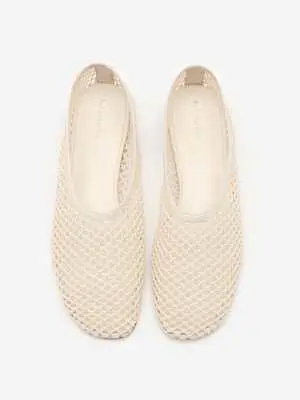 REFORMATION Britt Ballet Flat - Ivory