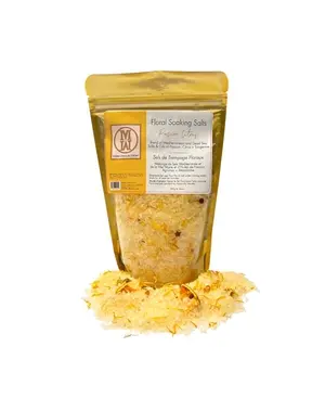 OMM COLLECTION Floral Soaking Bath Salts Passion Citrus Bag 14oz - No Color
