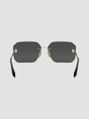 BVLGARI Serpenti 62mm Rectangular Sunglasses