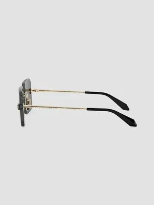 BVLGARI Serpenti 62mm Rectangular Sunglasses