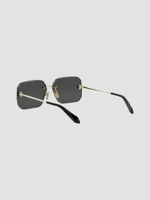 BVLGARI Serpenti 62mm Rectangular Sunglasses