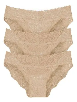 LOVESUZE Stretch Lace Brief Set Beige
