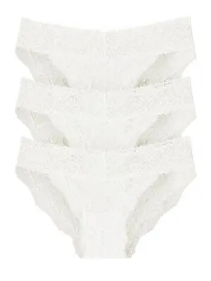 LOVESUZE Stretch Lace Brief Set Taupe
