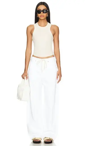 Citizens Of Humanity Brynn Drawstring Wide Leg Jeans - Tulip