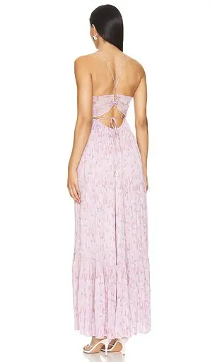 Astr The Label Minari Georgette Maxi Dress