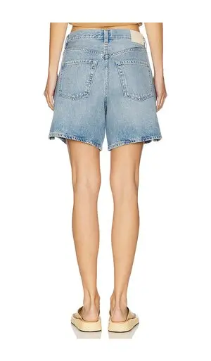 Citizens Of Humanity Brynn Drawstring Short In Light Wash Denim