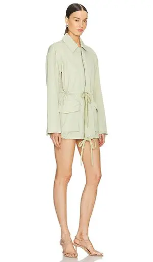 GRLFRND Tech Gabardine Parka Jacket