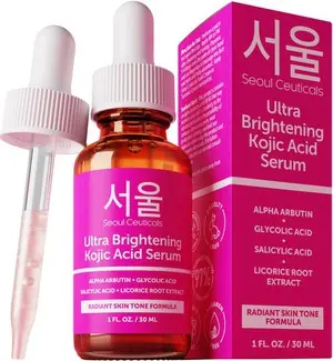 SEOUL CEUTICALS Korean Skincare Ultra Brightening Kojic Acid Serum - Clear