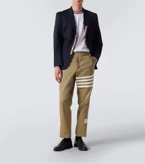 Thom Browne Pointelle Cotton T-shirt