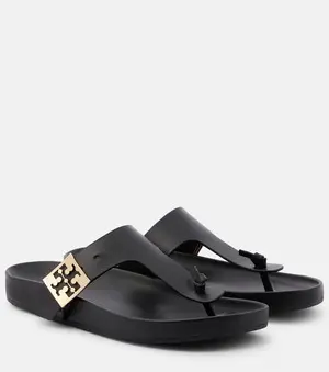 Tory Burch Open Toe Flats For Women