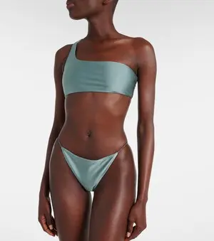 Jade Swim Micro Bare Minimum Bikini Bottoms - Blue