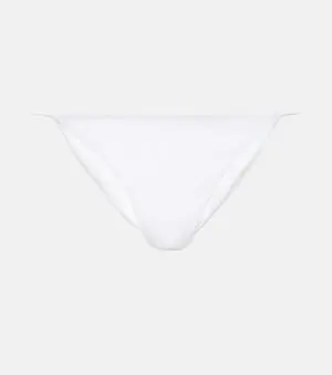 Jade Swim Micro Bare Minimum Bikini Bottoms - White
