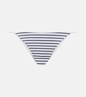 Jade Swim Micro Bare Minimum Bikini Bottoms White