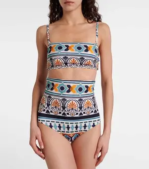 La DoubleJ 3-way Printed Bra Top