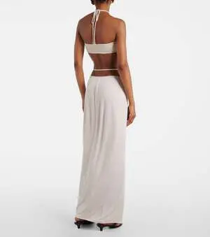 Jade Swim Liana Halterneck Bikini Top